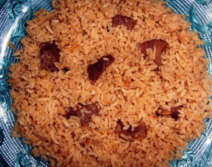 Times in Tanzania: Food: Pilau
