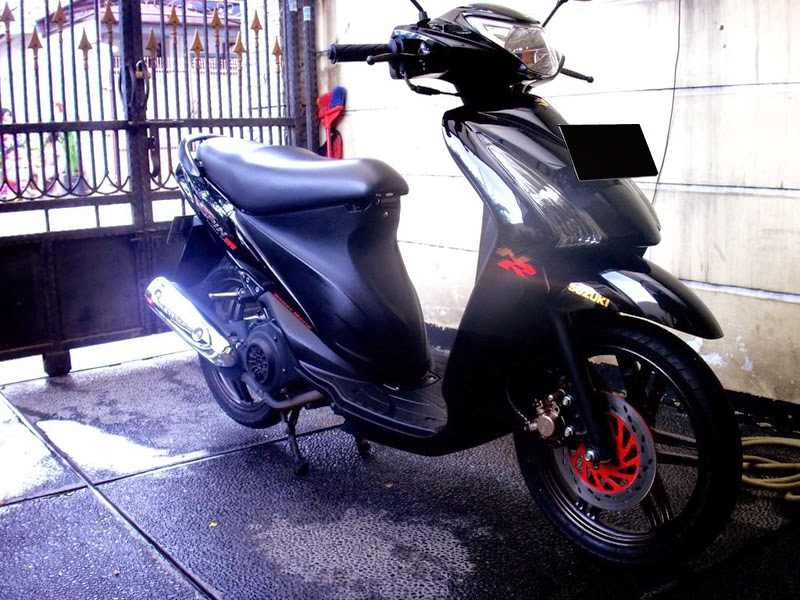 Dunia Modifikasi: Kumpulan Foto Modifikasi Motor Suzuki Spin Terbaru