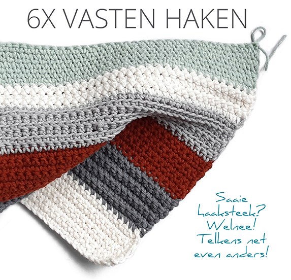 Handwerkjuffie: 6X VASTEN HAKEN...