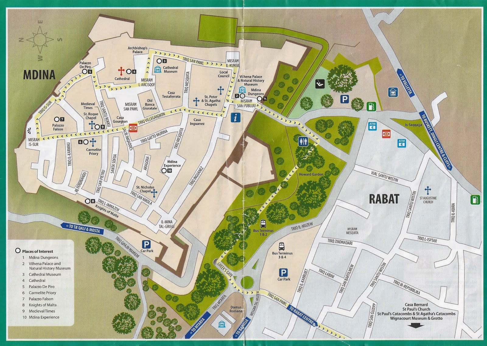 Diário das Viagens: .MOSTA,MDINA E RABAT