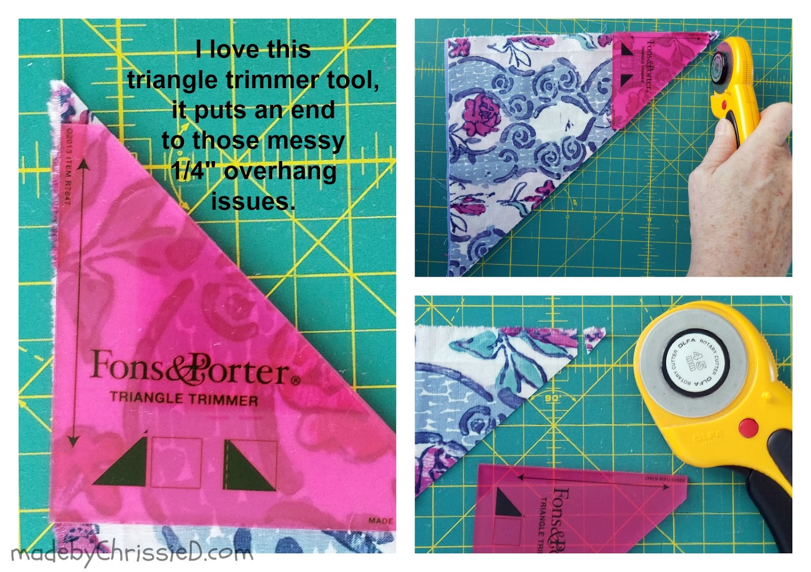 Chris Dodsley @mbCD: No Fuss Half Rectangle Triangle (HRT) Block ...