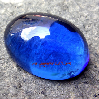 Natural Blue Obsidian JP184 -Jual Batu Permata Hobi Permata