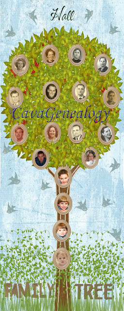 Preserving Heritage: Elongated family tree canvas