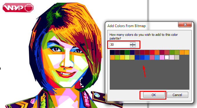 Belajar Corel Draw : Cara Bikin Palette Warna WPAP Sendiri - Dencik Art Studio