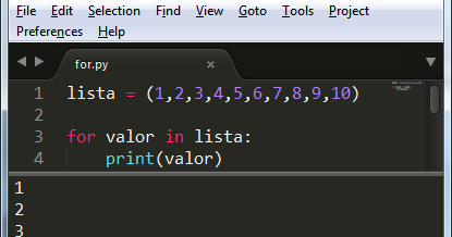 Programación, tecnología y seguridad: 13. Ciclo For en Python
