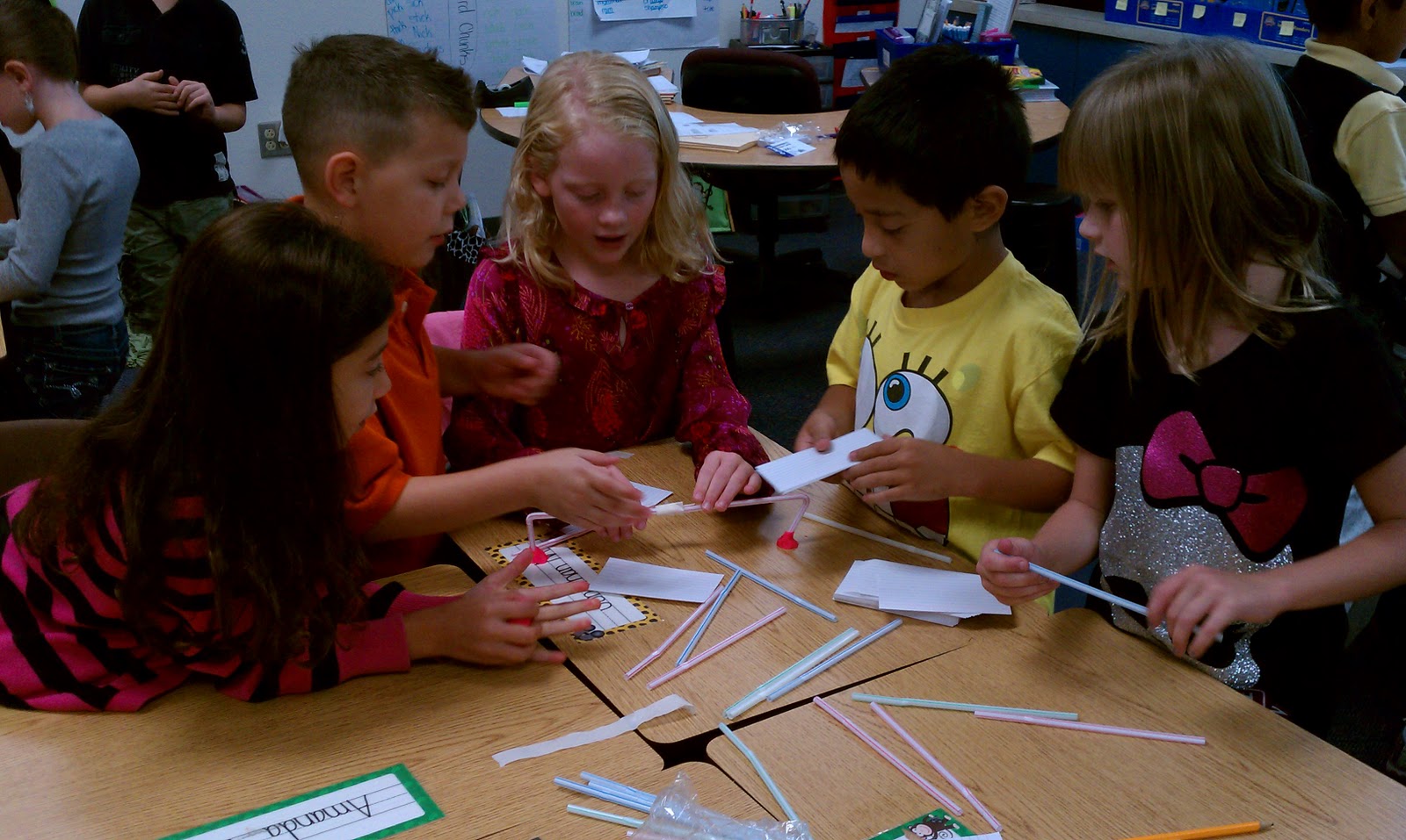 Mrs. Cummings 2nd Grade Class: Building Bridges