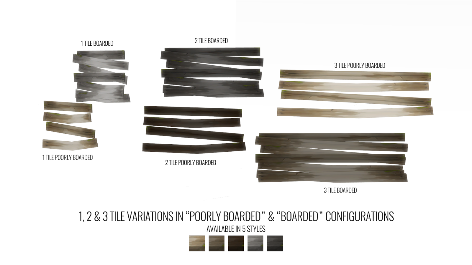 Simsational Designs: Derelict Delights - Boarded Window Decor