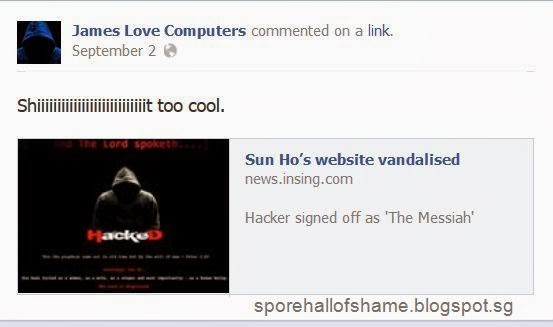 Singapore Hallsters: Possible identity of James Raj aka the Messiah Hacker?