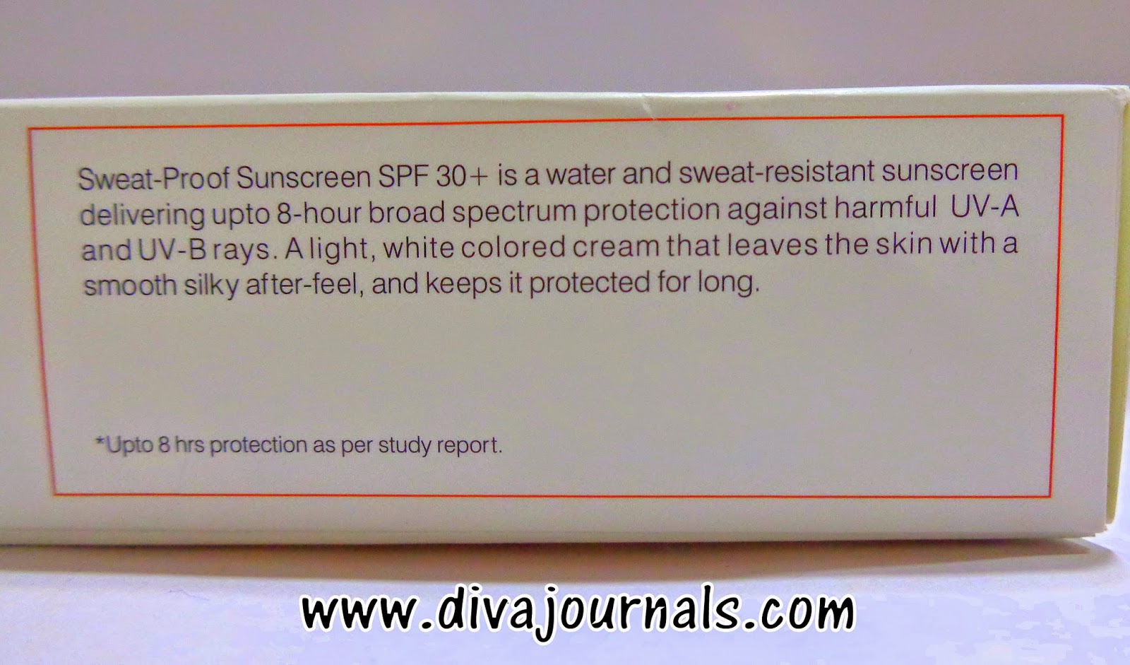 Kaya Sweat proof Sunscreen SPF 30+ - Diva Journals