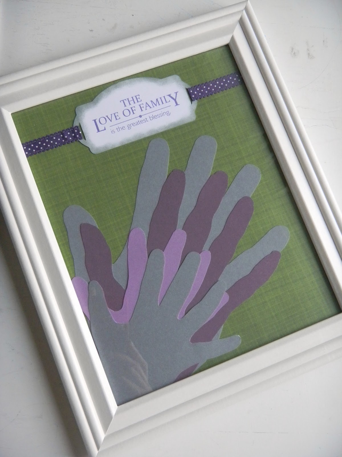 HeatherJaneDesign: Father's Day Gift: Hand Tracing Frame!