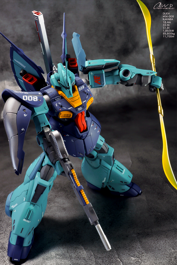 Painted Build: RE/100 MSK-008 Dijeh