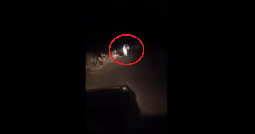 Viral Video: Ghost Chasing A Truck In The Middle Of Deserted Road