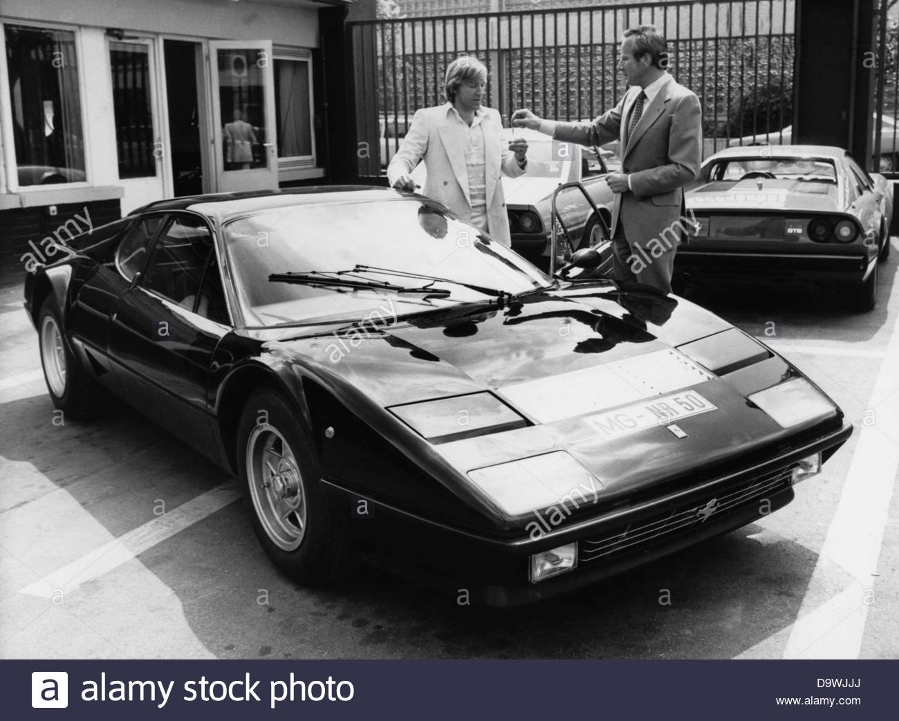 Ferrari 400: Wilhelm and Helmut Becker - Ferrari importer Germany