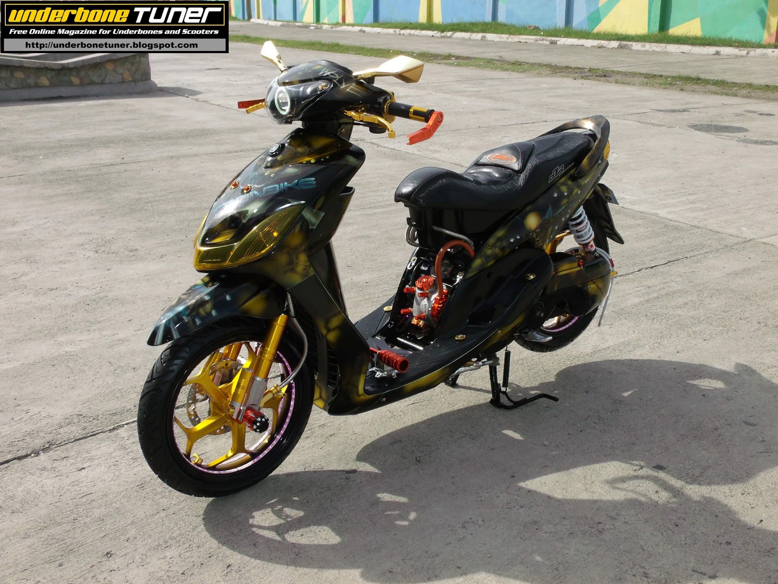underbone tuner: Weapon-X : Wolverine Yamaha MIO Show Bike by Tron Bike ...