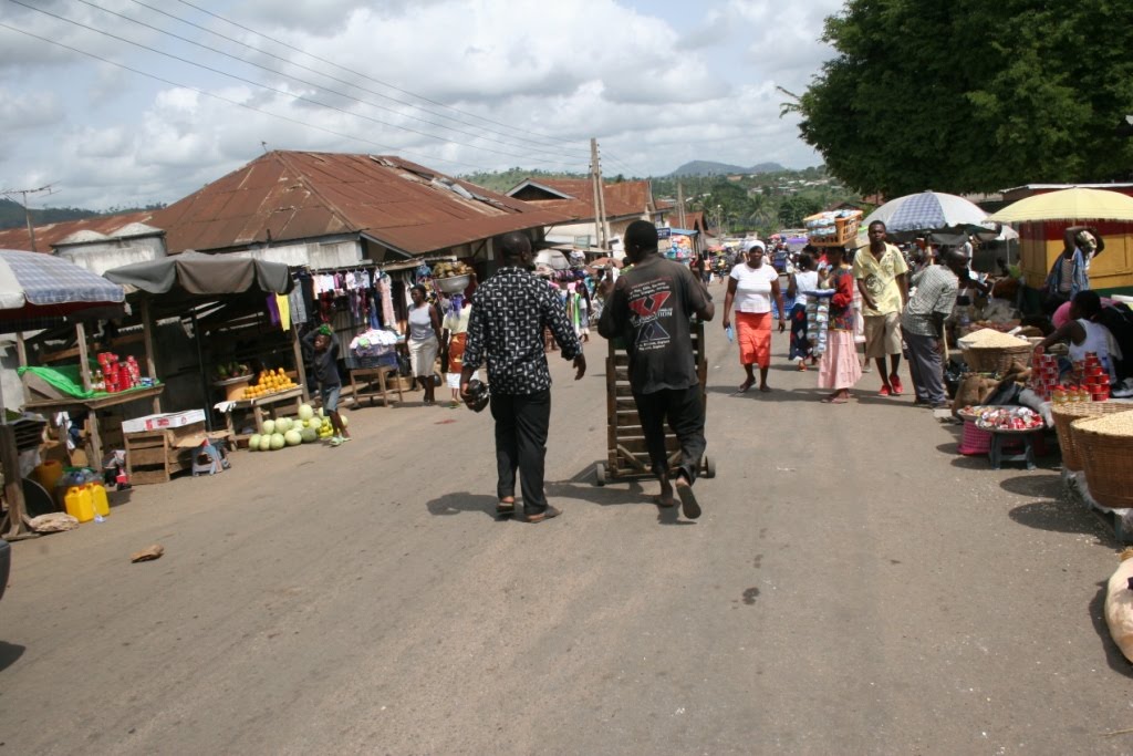 Sauder's In Ghana: Nsawam Central Market