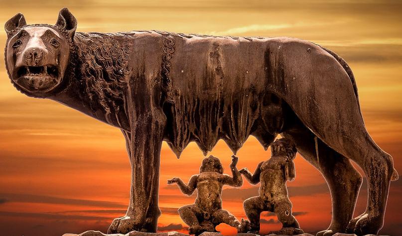 ¿BAILAMOS CON LOBOS?: LUPERCA : LA QUE AMAMANTO A ROMULO Y REMO