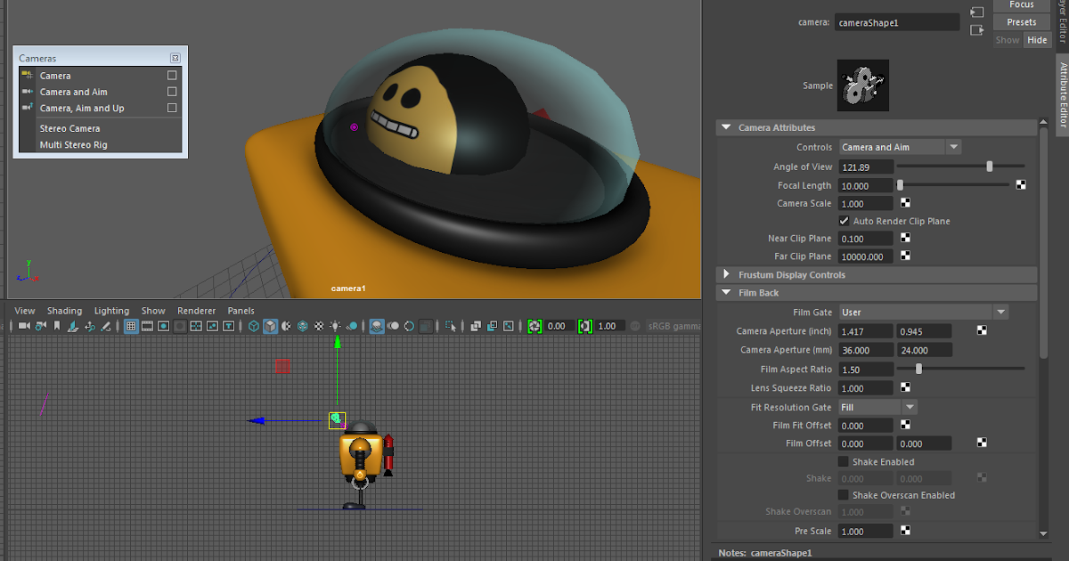 3dmod: Camera Basics
