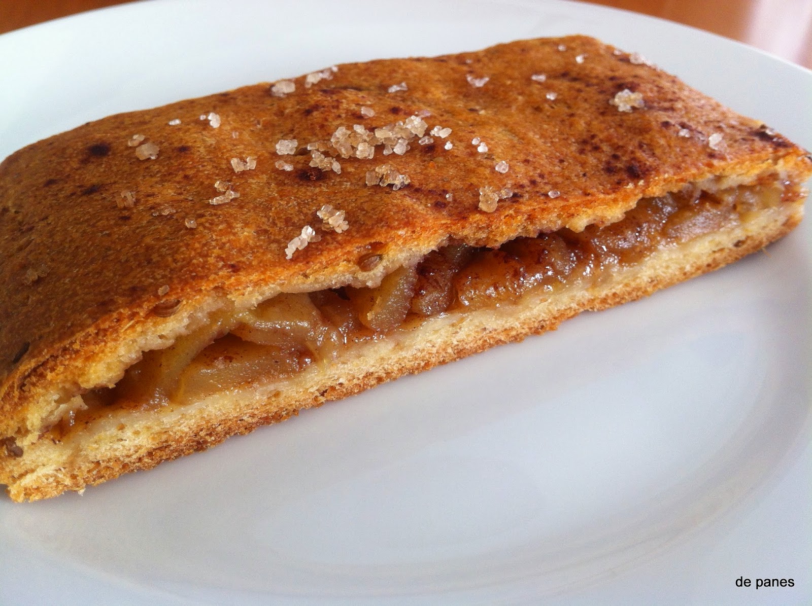 de panes: Pastillo de manzana