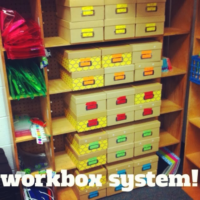 Autism Classroom Workbox System {TONS of pictures!} - Teaching Special ...