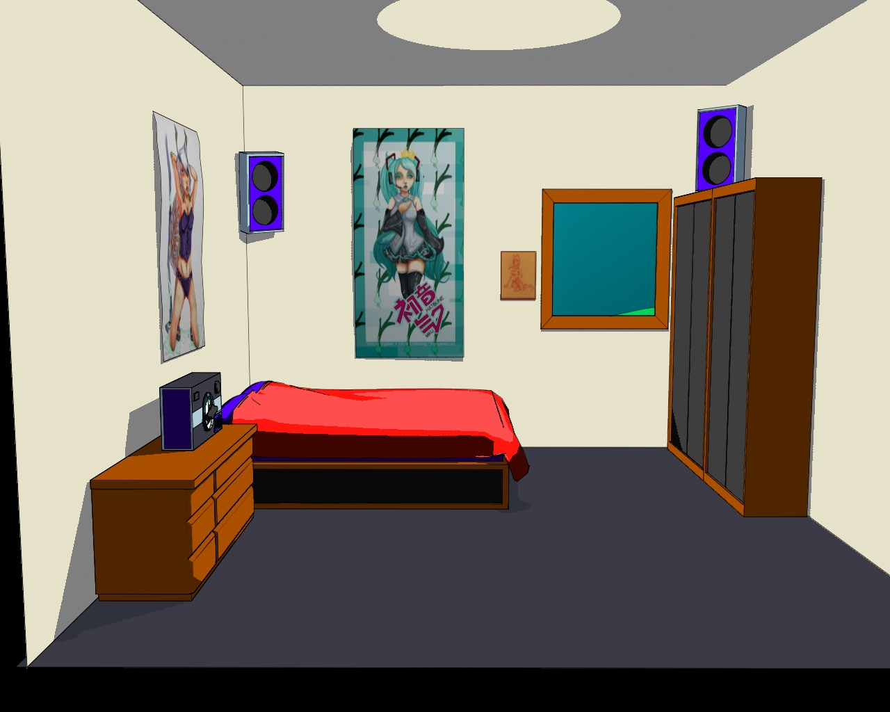 inkRABBIT: Maya Room Modeling