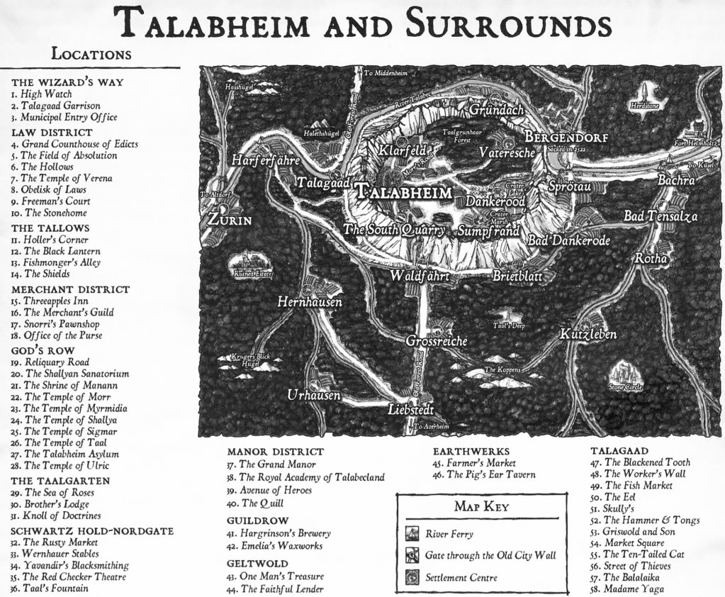 WFRP Campaign: Terror in Talebheim - Session One