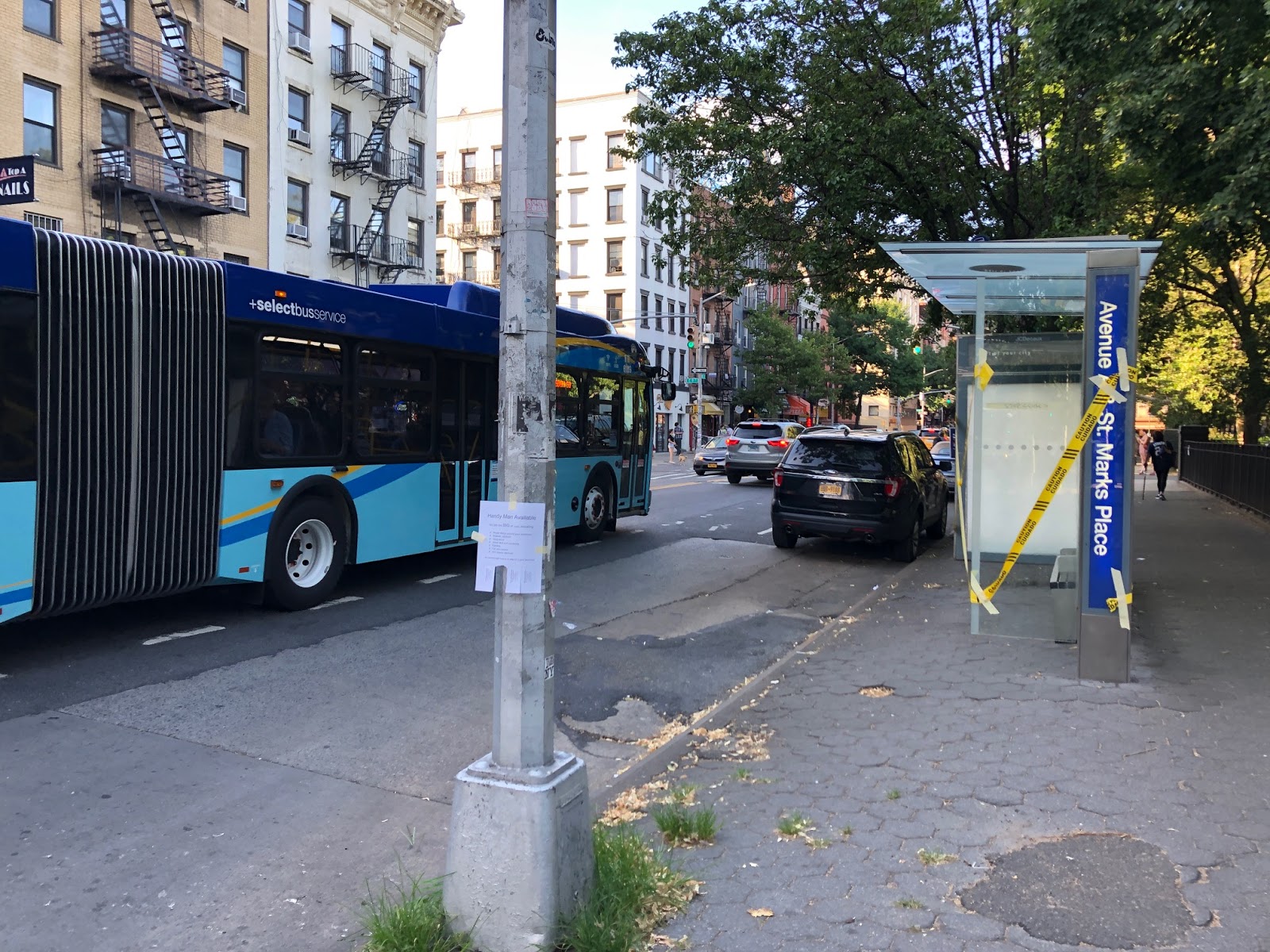 Abandon Street Bus Stop