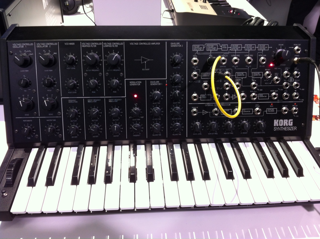 MATRIXSYNTH: New Full Size KORG MS20 DIY Kit from KORG?