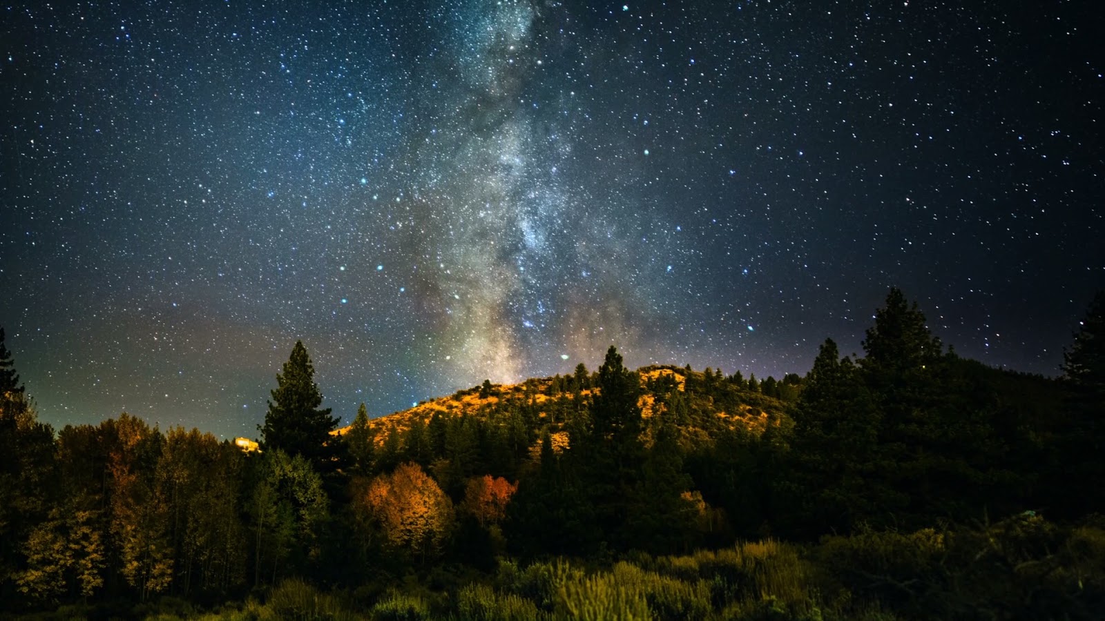 Milky Way Galaxy seen over Joshua Tree National Park | Earth Blog