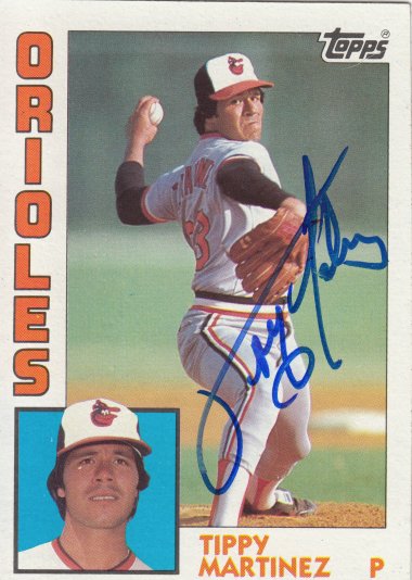 Daily Autograph: Tippy Martinez