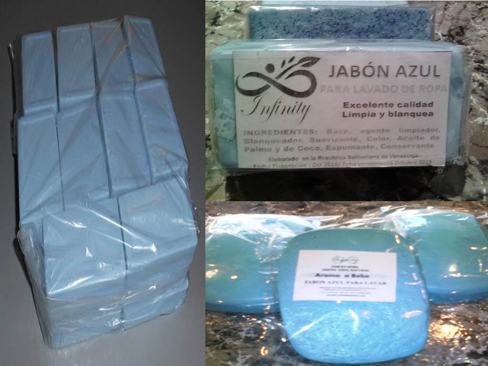 TIENDA BAYAR: PANELA DE JABÓN AZUL