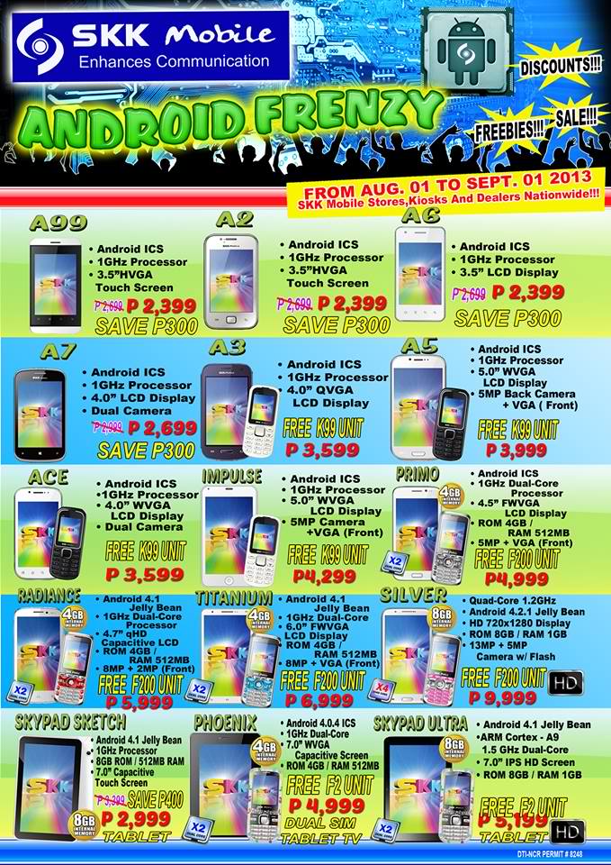 SKK Mobile Frenzy ON SALE, Specs, Phones , Price and Review ...