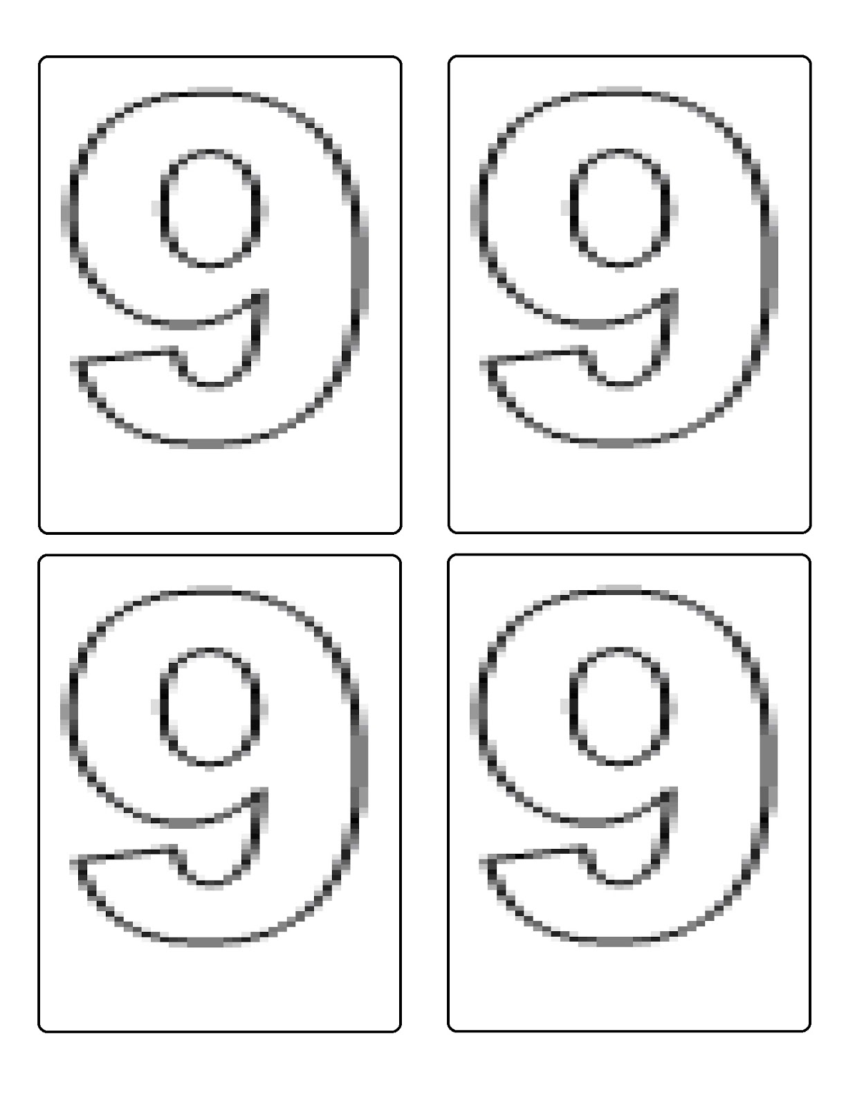 Lumea lui Scolarel...: Cifre pentru ornat/decupat/pictat/colorat