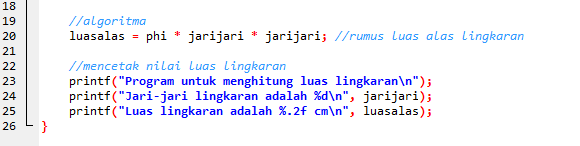 Sintaks Dasar Dalam Bahasa C ~ All about programming