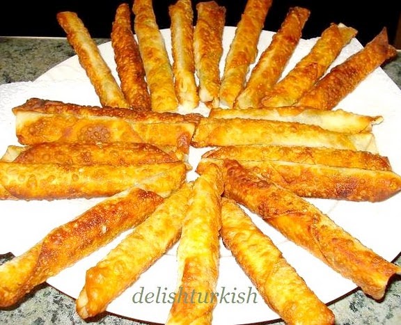 Delicious Turkish Food Recipes: Cigarette Rolls (Sigara Boregi)