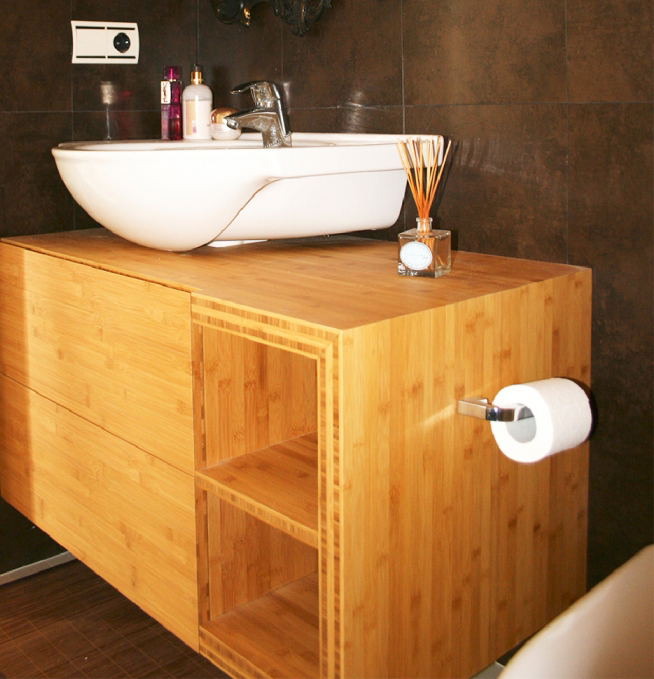 Renueva la imagen de tu baño con madera|Espacios en madera