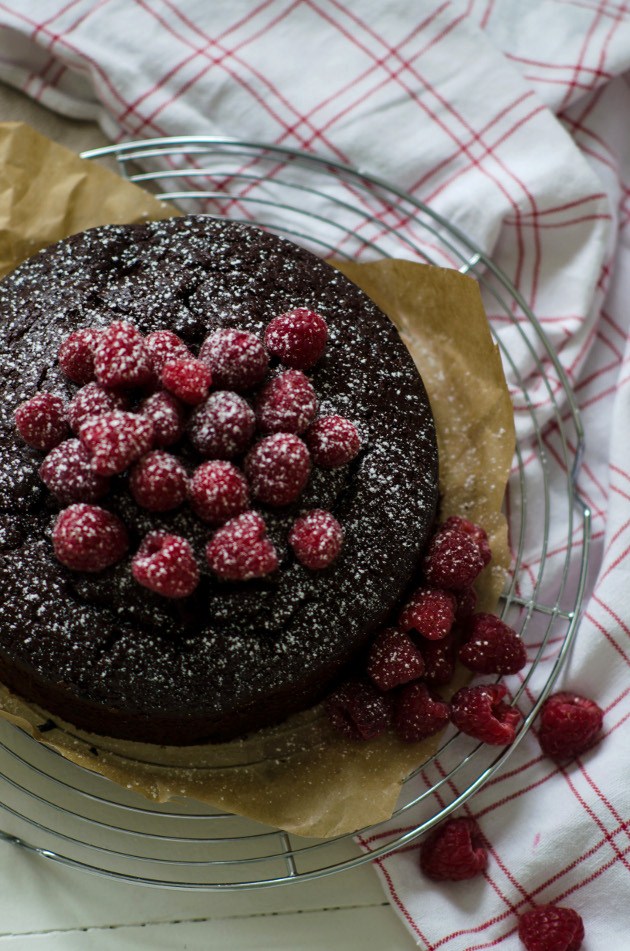 Louise´s Spis: Raspberry Ricotta Chocolate Cake (Chokladkaka med Hallon ...