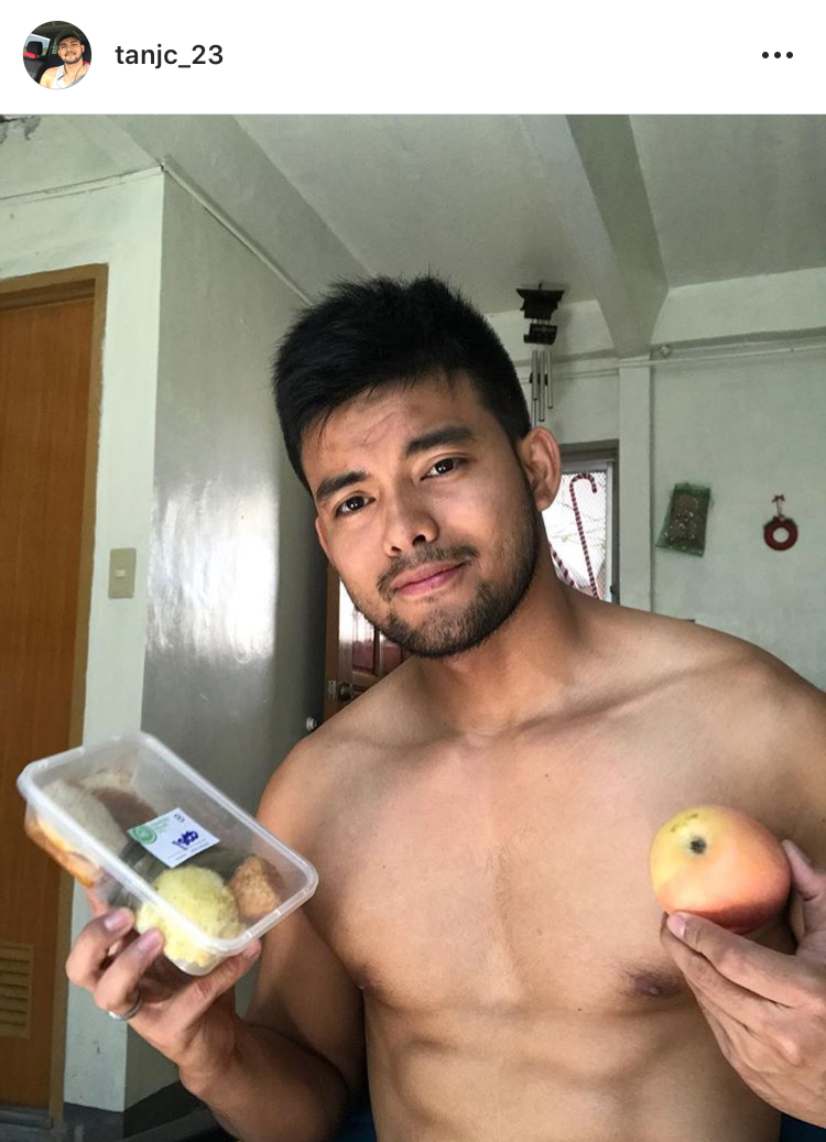 Shirtless Filipino on Instagram: JC Tan tries Healthy Meals PH 🇵🇭