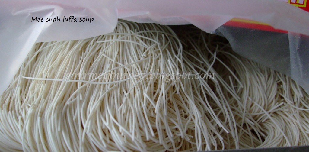 Mie suah luffa soup Breakfast meal ideas : Quick Meal Ideas