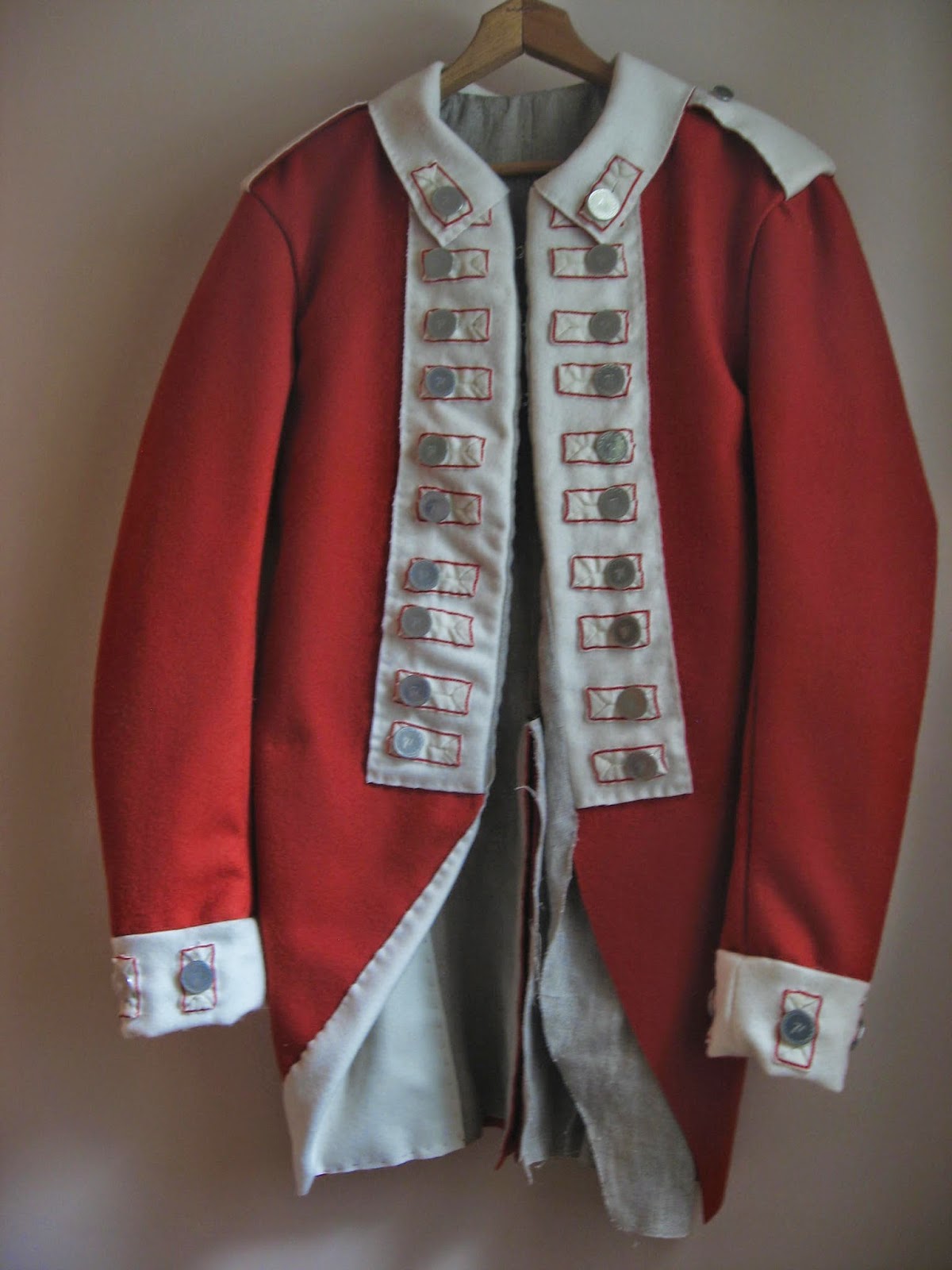 The Marchioness: Sewing a Redcoat