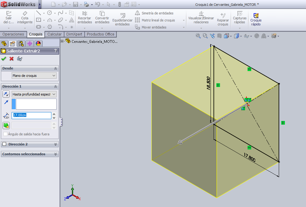 Cervantes Gabriela 3A Solidworks: PROYECTO FINAL .3.