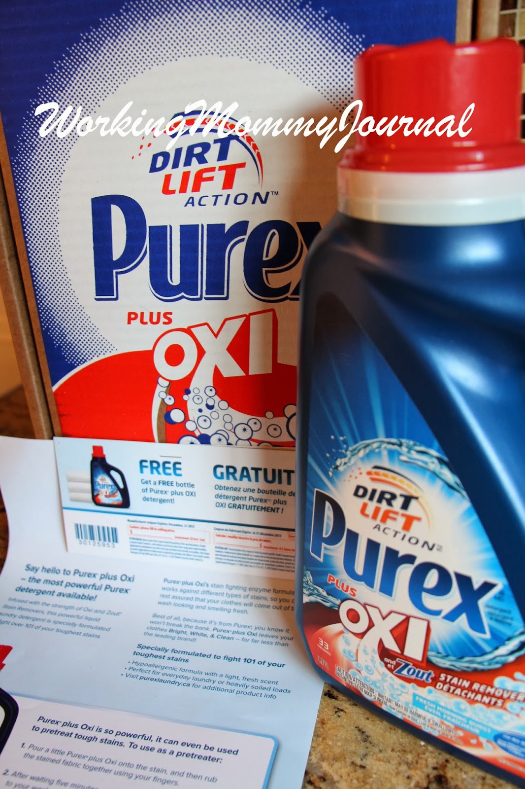 Purex plus Oxi #Review and #Giveaway - Working Mommy Journal