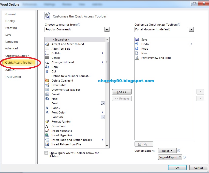 Wahyono: Menu dan Toolbar dalam MS Word