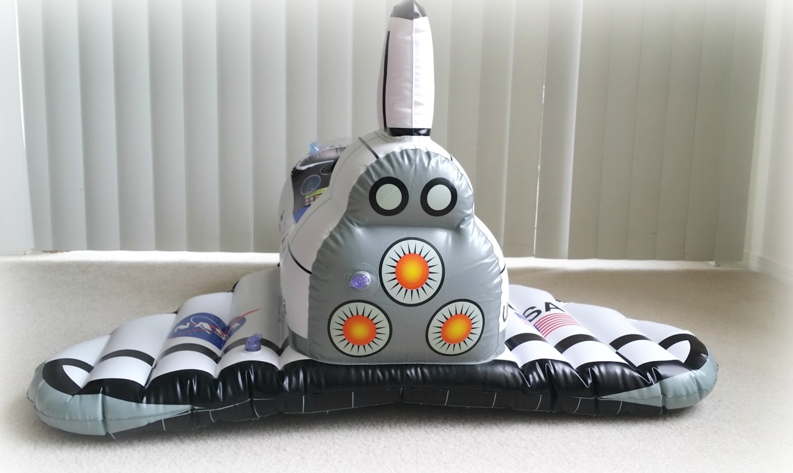 Temporary Waffle: Aeromax Jr. Space Explorer Inflatable Space Shuttle