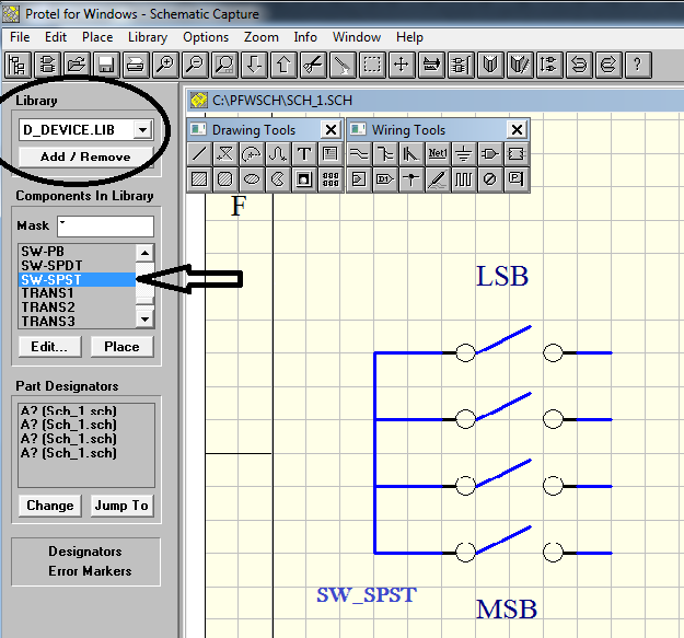 CHARISMA GIAN SAPUTRA: RANGKAIAN 7SEGMENT DISPLAY AND DRIVER TEST CIRCUIT