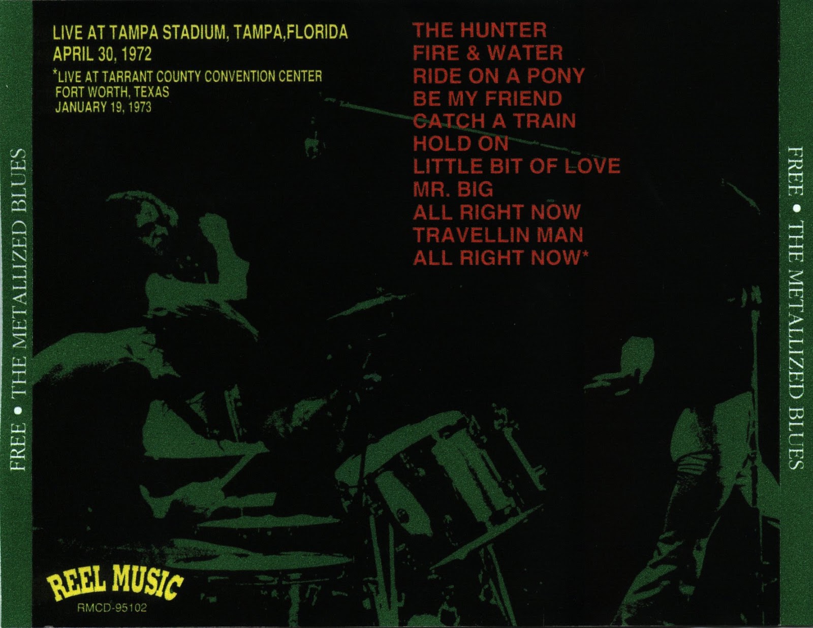 Soundaboard: Free with Paul Rodgers LIVE Tampa Stadium,Tampa,Florida ...