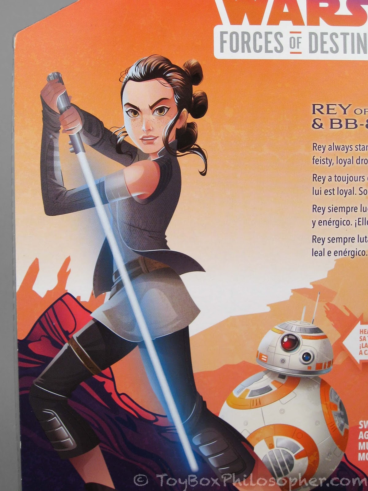 Forces of Destiny Rey and Leia by Hasbro | The Toy Box Philosopher