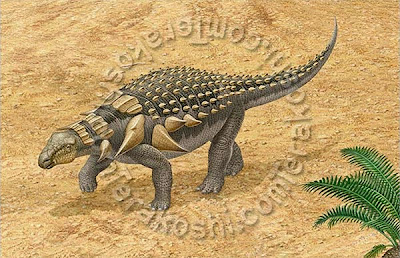 Mundo Pré-Histórico: Edmontonia, um grande nodossaurídeo