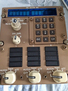 Boeing 767 Simulator Project: Avionics bending: IRS Mode Select Panel