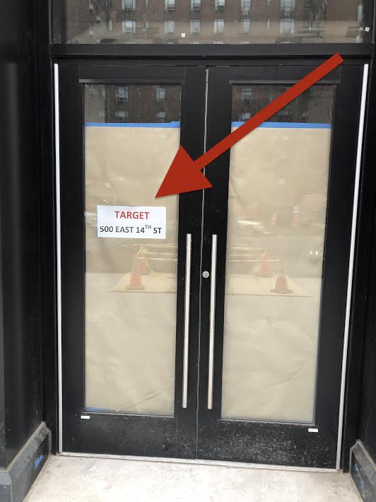 EV Grieve: 1st sign of Target on 14th Street